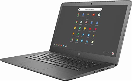 HP 14-inch Chromebook HD Touchscreen Laptop PC (Intel Celeron N3350 up to 2.4GHz, 4GB RAM, 32GB Flash Memory, WiFi, HD Camera, Bluetooth, Up to 10 hrs Battery Life, Chrome OS , Black)