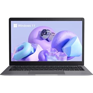 ecohero newest 2023 windows 11 laptop, 6gb ram 128gb ssd storage, 14.1-inch hd display, intel celeron j4005 dual-core processor up to 2.7ghz, ultra slim laptops computers, webcam, 2.4g wifi and bt4.0