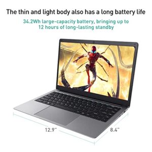 ECOHERO Newest 2023 Windows 11 Laptop, 6GB RAM 128GB SSD Storage, 14.1-inch HD Display, Intel Celeron J4005 Dual-Core Processor Up to 2.7GHz, Ultra Slim Laptops Computers, Webcam, 2.4G WiFi and BT4.0