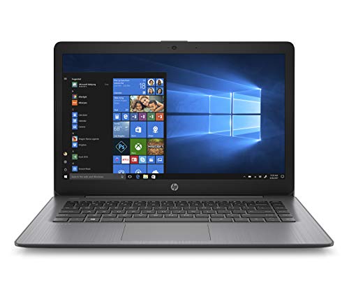 HP Stream 14-inch Laptop, AMD Dual-Core A4-9120E Processor, 4 GB SDRAM, 64 GB eMMC, Windows 10 Home in S Mode with Office 365 Personal for One Year (14-ds0060nr, Brilliant Black)