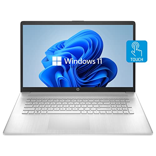 HP Newest 17t Laptop, 17.3'' HD+ Touchscreen, Intel Core i7-1165G7 Processor, 64GB DDR4 RAM, 2TB PCIe SSD, Backlit Keyboard, HDMI, Windows 11 Home, Silver