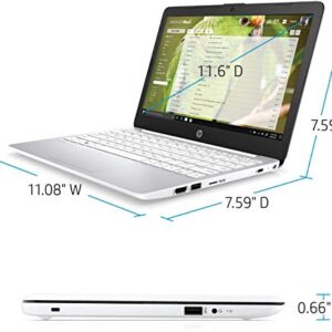 2020 Newest HP Stream 11.6 inch HD Laptop, Intel Celeron N4000, 4 GB RAM, 64 GB eMMC, Webcam, HDMI, Windows 10 (Renewed)