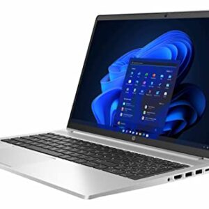 HP ProBook 455 G9 15.6" 60Hz FHD IPS Laptop (AMD Ryzen 5 5625U 6-Core, 32GB RAM, 1TB PCIe SSD, AMD Radeon, Backlit KB, WiFi 6, Bluetooth 5.2, Ethernet LAN (RJ-45), HD Webcam, Win 10 Pro) with Hub