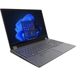 lenovo thinkpad p16 g1 21d6008wus 16″ mobile workstation – qhd – 2560 x 1600 – intel core i9 12th gen i9-12950hx hexadeca-core (16 core) 2.30 ghz – 32 gb total ram – storm gray – windows 11 pro –