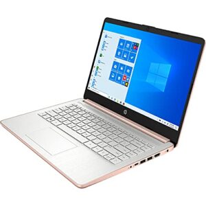 2021 Newest HP Premium 14-inch HD Laptop, Intel Dual-Core Processor Up to 2.8GHz, 8GB RAM, 64GB eMMC Storage, Webcam, Bluetooth, HDMI, Wi-Fi, Rose Gold, Windows 10 with 1 Year Microsoft 365