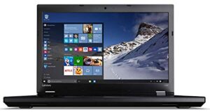 lenovo thinkpad l560 15.6 inch laptop pc, intel core i5-6300u up to 3.0ghz, 8g ddr3l, 256g ssd, vga, mdp, windows 10 pro 64 bit multi-language support english/french/spanish(renewed)