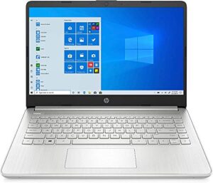 hp newest 14″ hd laptop, intel core i5-1035g1, intel uhd graphics, 8gb sdram, 256gb ssd, natural silver, windows 10