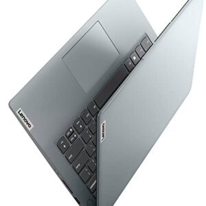 Lenovo 2022 Ideapad 1i 14" HD Laptop, Intel Celeron N4020 Processor, 4GB RAM, 64GB eMMC Flash Memory, Intel HD Graphics 500, HD Webcam, Stereo Speakers, Cloud Grey, Windows 11S, 128GB USB Card