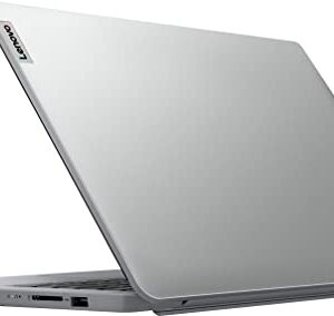 Lenovo 2022 Ideapad 1i 14" HD Laptop, Intel Celeron N4020 Processor, 4GB RAM, 64GB eMMC Flash Memory, Intel HD Graphics 500, HD Webcam, Stereo Speakers, Cloud Grey, Windows 11S, 128GB USB Card