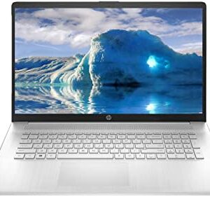 HP Pavilion 17 Laptop, 17.3" HD+ Anti-Glare Screen, AMD Athlon Gold 3150U Processor, 32 GB RAM,1TB PCIe NVMe SSD, Long Battery Life, Webcam, Mics, WiFi, Windows 11 Home, Silver