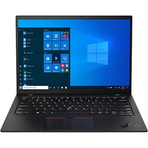 latest lenovo thinkpad x1 carbon gen 9 14″ fhd+ ultrabook ips touchscreen 400 nits,11th gen i7-1165g7, 16gb ddr4, 1tb ssd, intel iris xe graphics, fingerprint reader, thunderbolt 4, win 10 pro, black