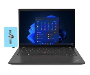 lenovo thinkpad p14s gen 3 14.0″ 60hz 4k (3840×2400) ips touchscreen business laptop (intel i7-1260p 12-core, 16gb ram, 1tb ssd, t550 4gb, wifi 6, bluetooth 5.3, webcam, hdmi, win 11 pro) with hub