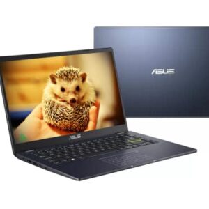 ASUS 2022 14" FHD Laptop, Intel Celeron N4020 Processor, 4GB RAM, 64GB eMMC Flash Memory, Intel HD Graphics 600, HD Webcam, Backlit Keyboard, Black, Windows 11S, 32GB SnowBell USB Card