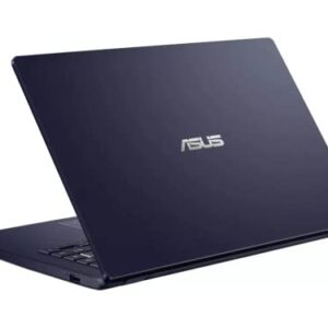 ASUS 2022 14" FHD Laptop, Intel Celeron N4020 Processor, 4GB RAM, 64GB eMMC Flash Memory, Intel HD Graphics 600, HD Webcam, Backlit Keyboard, Black, Windows 11S, 32GB SnowBell USB Card