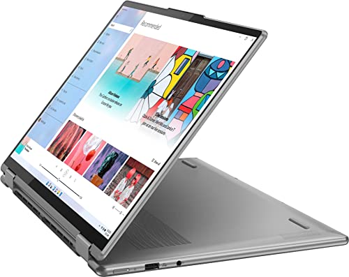 Lenovo Yoga 7i 2-in-1 Laptop | Intel 12-Core i7-1260P Processor | 16" 2.5K Touchscreen | Iris Xe Graphics | 16GB DDR5 | 1TB SSD | Backlit Keyboard | Fingerprint | WI-FI 6e | USB4.0 | Windows 11 Home