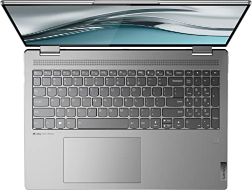 Lenovo Yoga 7i 2-in-1 Laptop | Intel 12-Core i7-1260P Processor | 16" 2.5K Touchscreen | Iris Xe Graphics | 16GB DDR5 | 1TB SSD | Backlit Keyboard | Fingerprint | WI-FI 6e | USB4.0 | Windows 11 Home