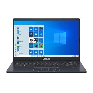 asus e410 intel celeron n4020 4gb 64gb 14-inch hd led win 10 laptop (peacock blue)