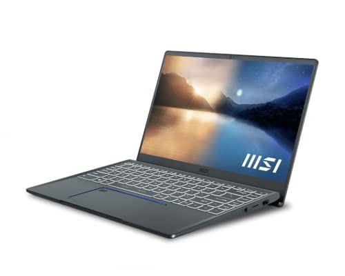 MSI Prestige 14 EVO 14" FHD Ultra Thin and Light Professional Laptop Intel Core i7-1185G7 Intel Iris Xe 32GB DDR4 1TB NVMe SSD Win10Home - Gray (A11MO-217)