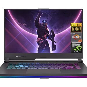 ASUS ROG Strix G15 Gaming Laptop 2023 Newest, 15.6" FHD 144Hz Display, AMD Ryzen 7 4800H, GeForce RTX 3060, 16GB RAM, 1TB SSD, Wi-Fi 6, Backlit Chiclet Keyboard, Windows 11 Home, Bundle with JAWFOAL