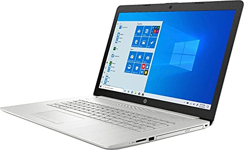 HP 17.3" Full HD (1920 x 1080) Laptop, Intel Core i5-1135G7, 8GB RAM, 256GB SSD, Windows 10 Home, Natural Silver (17-by4633dx)