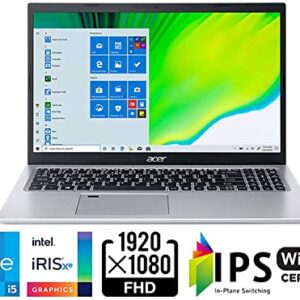 Acer Newest Aspire 5 Laptop -15.6" FHD IPS - 11th Intel i5-1135G7 - Iris Xe Graphics - 36GB DDR4 - 2TB SSD - Fingerprint - WiFi 6 - Backlit Keyboard - Numpad - RJ-45 - Windows 10 Pro w/ 32GB USB