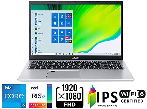 Acer Newest Aspire 5 Laptop -15.6" FHD IPS - 11th Intel i5-1135G7 - Iris Xe Graphics - 36GB DDR4 - 2TB SSD - Fingerprint - WiFi 6 - Backlit Keyboard - Numpad - RJ-45 - Windows 10 Pro w/ 32GB USB