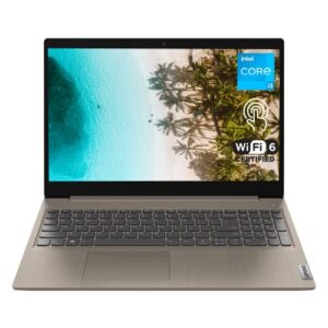 lenovo ideapad 3 laptop, 15.6″ hd touchscreen, intel core i3-1115g4 processor, 20gb ddr4 ram, 1tb pcie ssd, webcam, dolby audio, sd card reader, hdmi, wi-fi 6, windows 11 home, almond