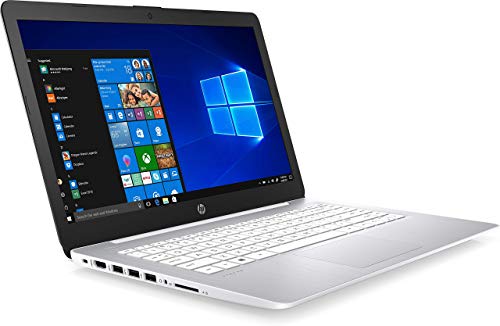 HP 14-ds0061cl Stream 14" HD A4-9120e 1.5GHz 4GB RAM 32GB eMMC Win 10 Home S White (Renewed)