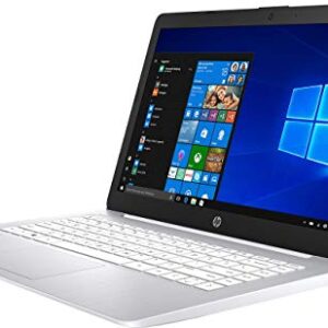 HP 14-ds0061cl Stream 14" HD A4-9120e 1.5GHz 4GB RAM 32GB eMMC Win 10 Home S White (Renewed)