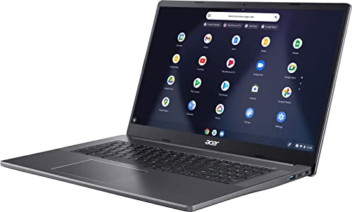 Acer Chromebook317 Laptop 17.3 Touchscreen, Intel Pentium Silver N6000, Backlight Keyboard, Wi-Fi 6, USB Type-C, 10 Hours Battery Life, FullHD IPS Display (8GB LPDDR4X RAM | 64GB eMMC+32G SD Card)