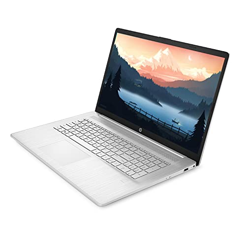 HP 2022 Newest 17z Laptop, 17.3" HD+ Touchscreen, AMD Ryzen 5 5625U, 32GB DDR4 RAM, 1TB PCIe SSD + 2TB HDD, Webcam, Fingerprint Reader, HDMI, Wi-Fi 6, Windows 11 Home, Silver