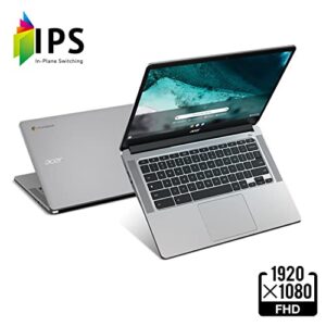 Acer Chromebook 314 Laptop- | Intel Celeron N5100 | 14' Full HD IPS | Intel UHD Graphics | 8GB LPDDR4X | 64GB eMMC | Wi-Fi 6 | DTS Audio | Protective| Chrome OS | CB314-3H-C41F