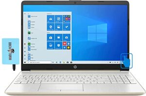 hp 15t-dw300 15.6inch ips hd touchscreen ultra-thin & light laptop (intel i5-1135g7 4-core, pcie ssd, intel iris xe, 1366×768, wifi 5, bluetooth 5, hd webcam, win11h) w/hub, 16gb ram|1tb ssd|win11h