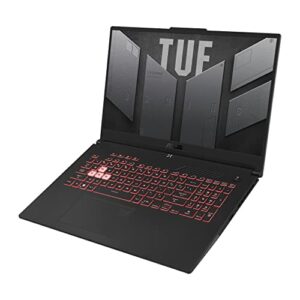 asus tuf gaming a17 (2022) gaming laptop, 17.3” 144hz fhd ips-type display, amd ryzen 7 6800h cpu, geforce rtx 3060 gpu, 16gb ddr5, 512gb pcie ssd, wi-fi 6, windows 11 home, mecha gray, fa707rm-es73