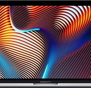 Mid 2019 Apple MacBook Pro Touch Bar with 2.8GHz Intel Core i7 (13 inch, 16GB RAM, 256GB SSD) Space Gray (Renewed)