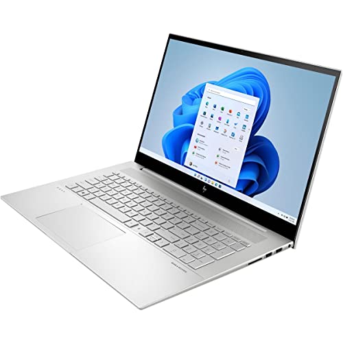 HP ENVY 17m-ch1013dx 17.3" Full HD Touchscreen Notebook Computer, Intel Core i7-1195G7 2.9GHz, 12GB RAM, 32GB Optane Memory, 512GB SSD, Windows 11 Home, Natural Silver - Refurbished