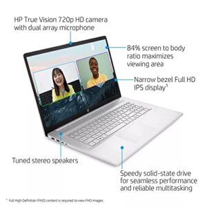 HP 17 inch Laptop with Backlit Keyboard, Intel Core i7-1165G7 Processor, Intel Iris Xe Graphics, 17.3 inch FHD Display, Backlit Keyboard, Fingerprint Reader, HDMI, Windows 11 Home(32GB RAM | 1TB SSD)