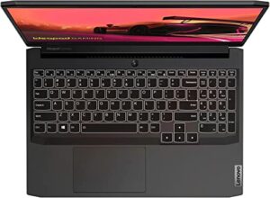 lenovo ideapad gaming 3 15 laptop 15 . 6″ fhd ips 120hz ( dc dimmer ) amd ryzen 5000 series hexa-core ryzen 5 5600h 16gb ram 512gb ssd geforce rtx 3050 ti 4gb backlit usb-c win11 black + hdmi cable