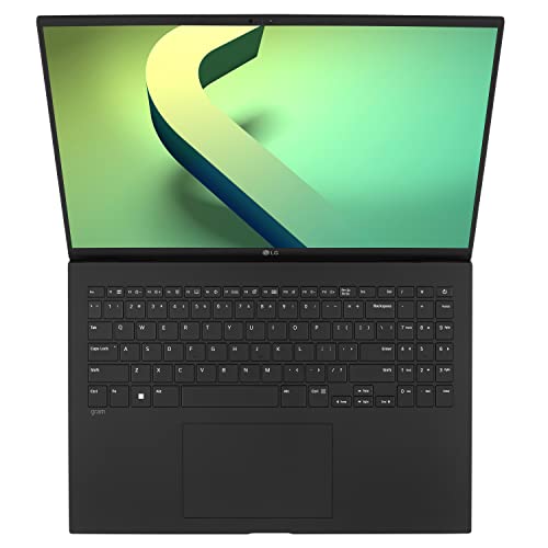 LG gram (2022) 16Z90Q Ultra Lightweight Laptop, 16" (2560 x 1600) IPS Display, Intel i7 1260P CPU, NVIDIA RTX2050 GPU, 32GB RAM, 2TB NVMe SSD, FHD Webcam, WiFi 6E, Thunderbolt 4, Windows 11 Pro, Black