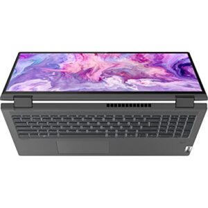 Lenovo IdeaPad Flex 5 15.6" 2-in-1 Touchscreen (AMD 8-Core Ryzen 7 5700U, 16GB RAM, 512GB PCIe SSD, Webcam, Active Stylus), FHD Convertible Laptop, Backlit KB, Fingerprint , IST Pen, Windows 11 Home