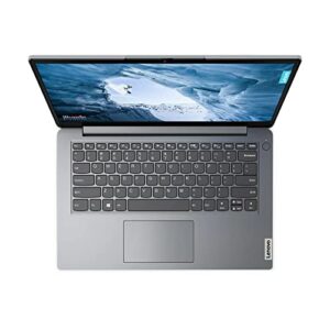 Lenovo IdeaPad 2023 Newest 14" HD Laptop Computer for Business, Quad Core Intel Pentium N5030 (Upto 3.1GHz), 4GB RAM, 128GB eMMC,WiFi, Webcam, 10+ Hours Battery, Microsoft 365, Win 11S+MarxsolCables