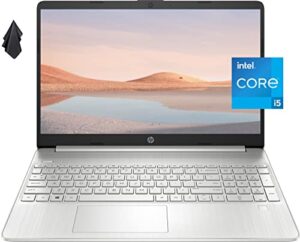 hp pavilion 15 laptop, 15.6″ fhd ips anti-glare display, 11th gen intel core i5-1135g7, intel iris xe graphics, 16 gb ram, 1 tb pcie ssd, long battery life, silver, windows 11 (latest model)