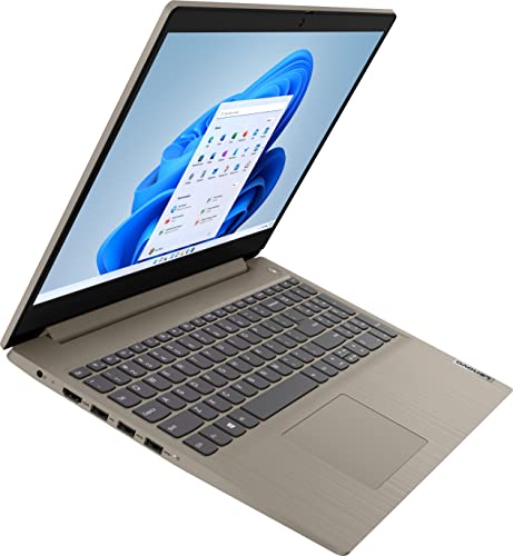 Lenovo IdeaPad 3 15ITL05 81X800ECUS 15.6" Touchscreen Notebook - HD - 1366 x 768 - Intel Core i3 i3-1115G4 Dual-core (2 Core) 3 GHz - 8 GB RAM - 256 GB SSD - Almond - Intel Chip - Windows 10 Home