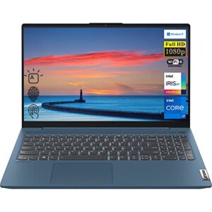 lenovo ideapad 5i laptop, 15.6″ fhd (1920 x1080) touchscreen display, intel core i7-1165g7, 12gb ram, 1tb pcie ssd, hdmi, wifi 6, backlit keyboard, fingerprint reader, windows 11 home