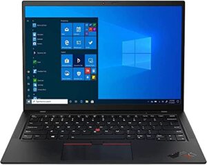 latest lenovo thinkpad x1 carbon gen 9 14″ fhd+ ultrabook ips, 400 nits,11th gen i7-1165g7, 16gb ddr4, 1tb ssd, fingerprint reader, thunderbolt 4, win 10 pro (free upgrade to win 11 pro), black