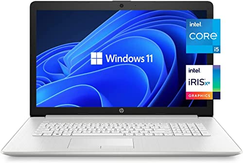 HP Pavilion 17.3-inch IPS FHD Laptop (2022 Model), Intel Core i5-1135G7 (Beats i7-1065G7), Intel Iris Xe Graphics, 32GB RAM, 2TB PCIe SSD, Backlit Keyboard, Long Battery Life, Webcam, Windows 11