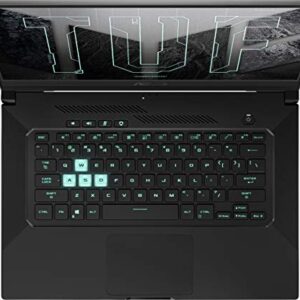 ASUS TUF Gaming Laptop, 15.6" 144Hz FHD, Intel Core i7-11370H Up to 4.80 GHz, NVIDIA GeForce RTX 3060,Thunderbolt 4,Backlit Keyboard, Windows 10, 16GB RAM | 512GB PCIe SSD | WOOV 32G SD