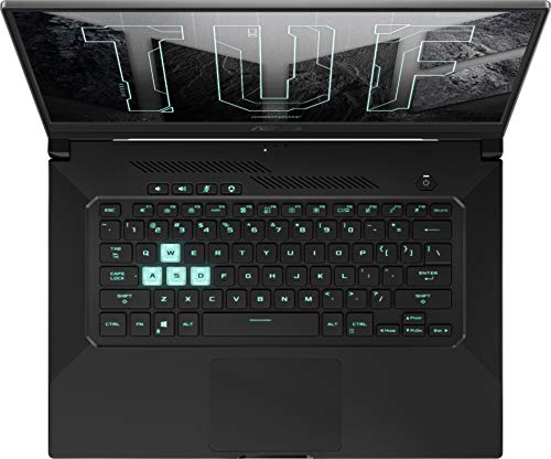 ASUS TUF Gaming Laptop, 15.6" 144Hz FHD, Intel Core i7-11370H Up to 4.80 GHz, NVIDIA GeForce RTX 3060,Thunderbolt 4,Backlit Keyboard, Windows 10, 16GB RAM | 512GB PCIe SSD | WOOV 32G SD