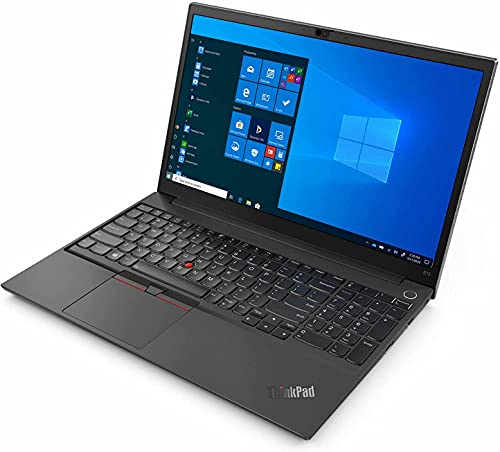 Lenovo ThinkPad E15 G2 15.6" Touchscreen Notebook, Intel Core i7-1165G7, 16GB RAM, 512GB SSD, Full HD 1920 x 1080, Intel Iris Xe Graphics, Windows 10 Pro, Glossy Black (20TDS06700)