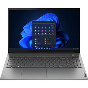 lenovo latest thinkbook 15 gen 4,15.6″ fhd (1920 x 1080) ips, anti-glare, 12th gen intel i7-1255u, 1tb ssd, 16gb ddr4 ram, thunderbolt 4, win 11 pro – mineral grey (authorized reseller)